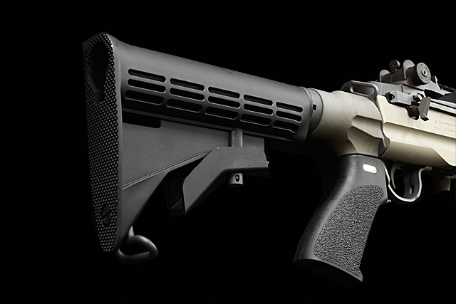 RA-TECH Custom WE M14 EBR MOD1 GBB (Titanium color) LV2